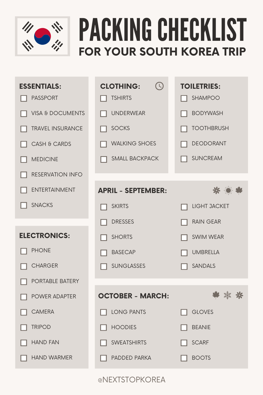 Ultimate Korea Guide – Everything you need for your Trip! – Next Stop: Korea